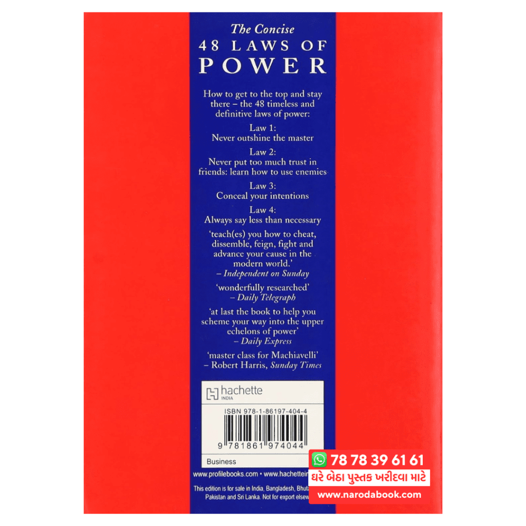 The 48 Laws Of Power Robert Greene (2024) - Upto 50%